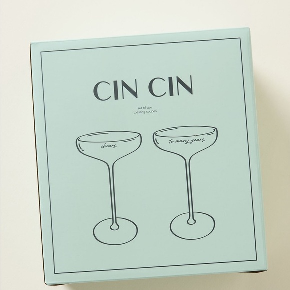 Anthropologie | Dining | Anthropologie Cheers To Many Years Toasting ...